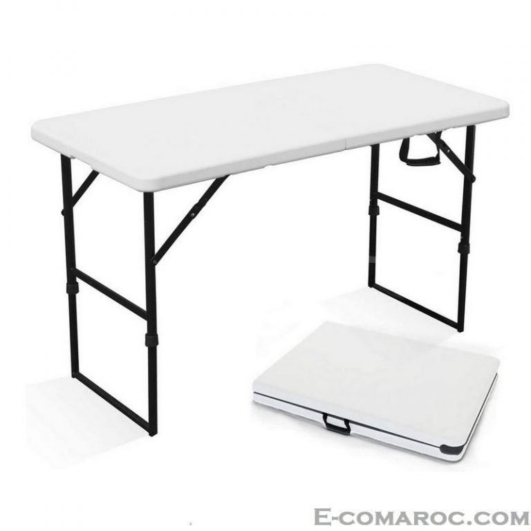 Table Pliable Polyéthylène 1,22 M X 61 Cm - E-COMAROC -Confort Et Plein ...